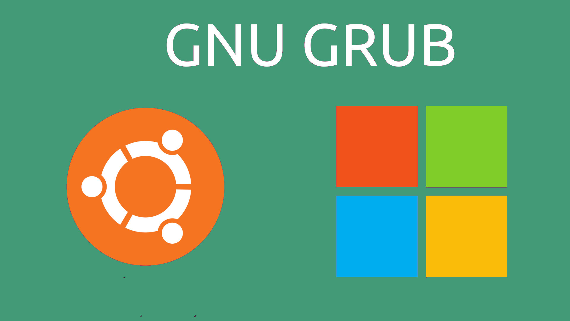 GRUB Dual Boot mit Windows - Der Linux Wikinger