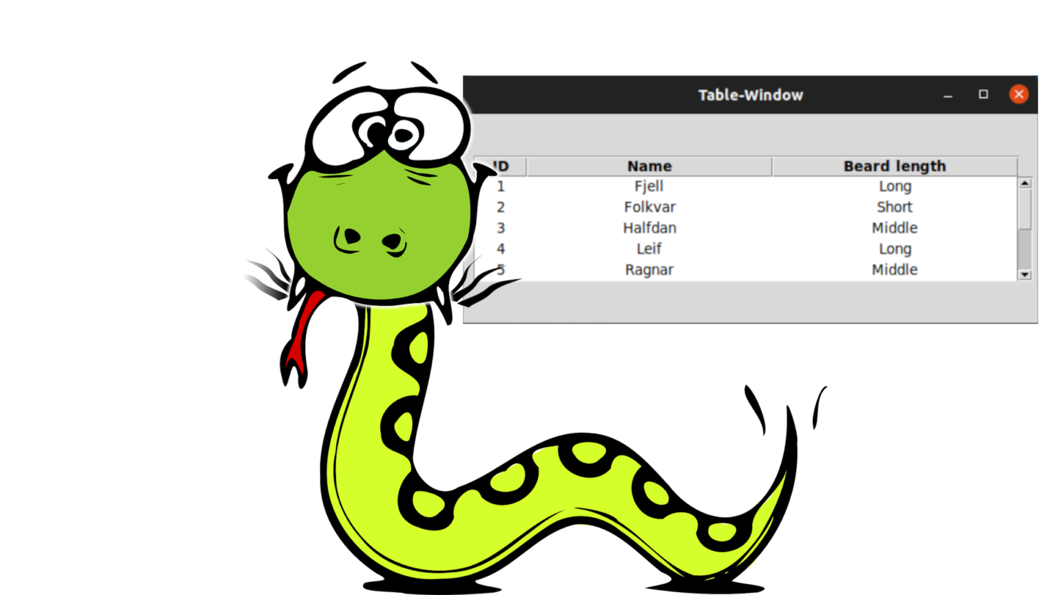 Tabellen mit Python erstellen - Der Linux Wikinger