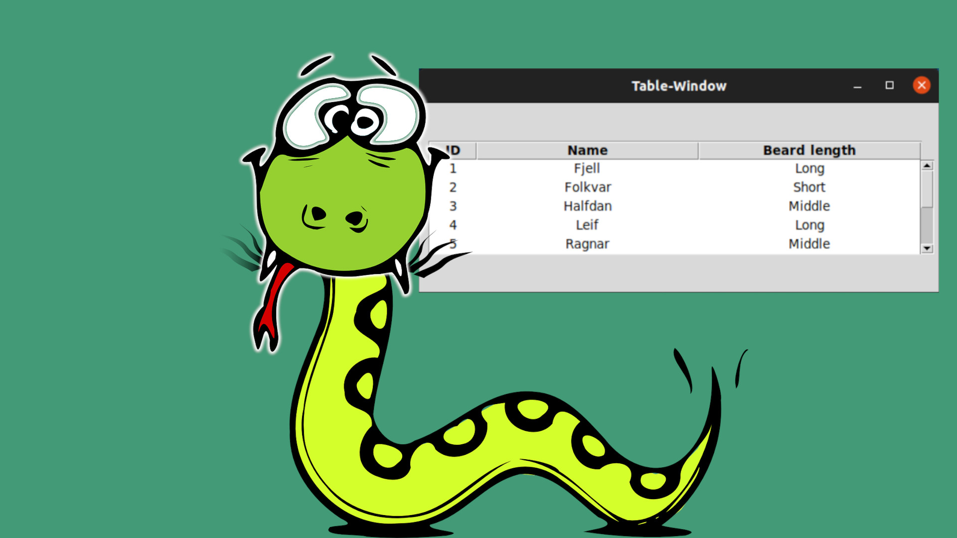 Tabellen mit Python erstellen - Der Linux Wikinger