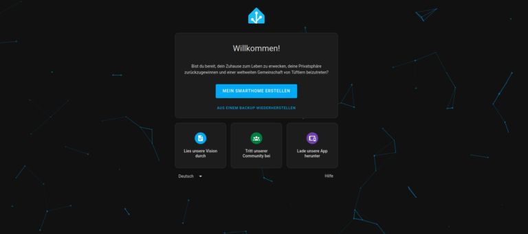 Home Assistant - Installation und Ersteinrichtung - Der Linux Wikinger